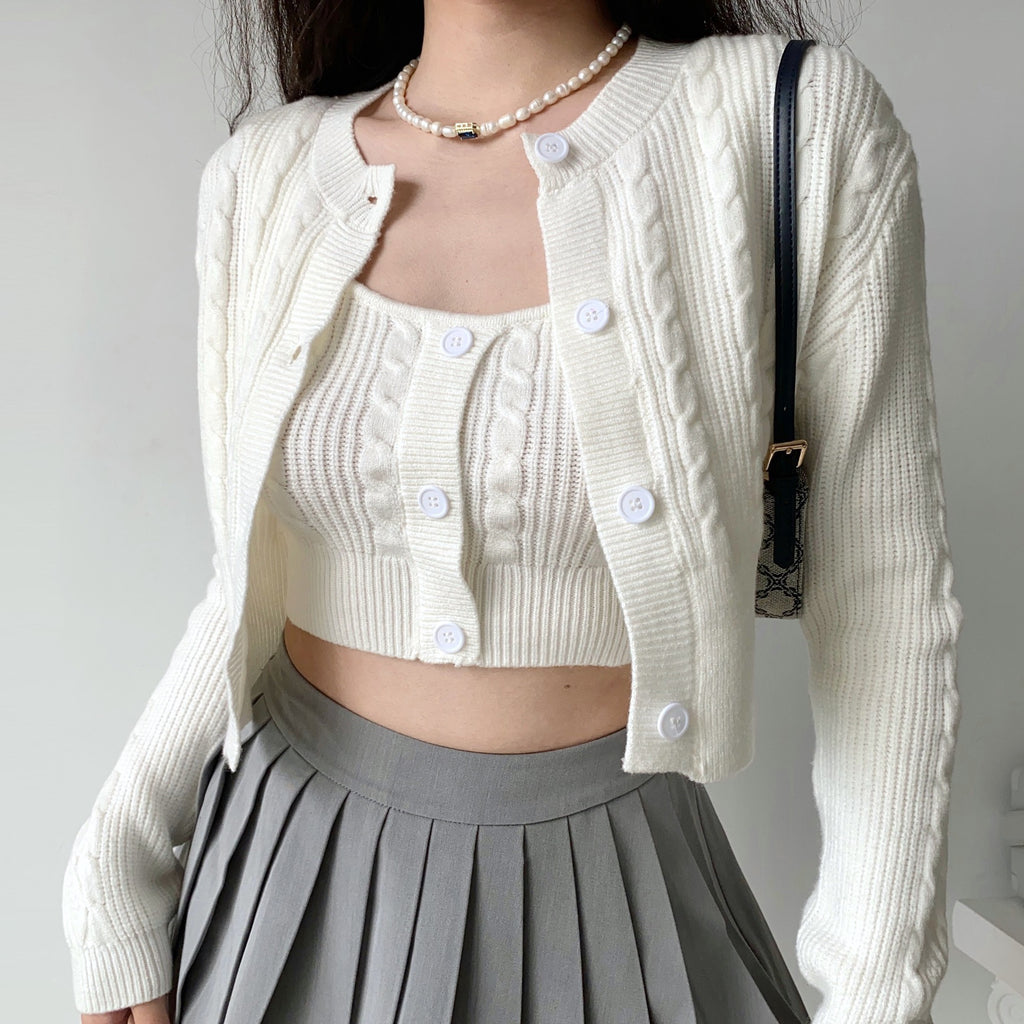 Model Act Knit Two-Piece Set – Pellucid