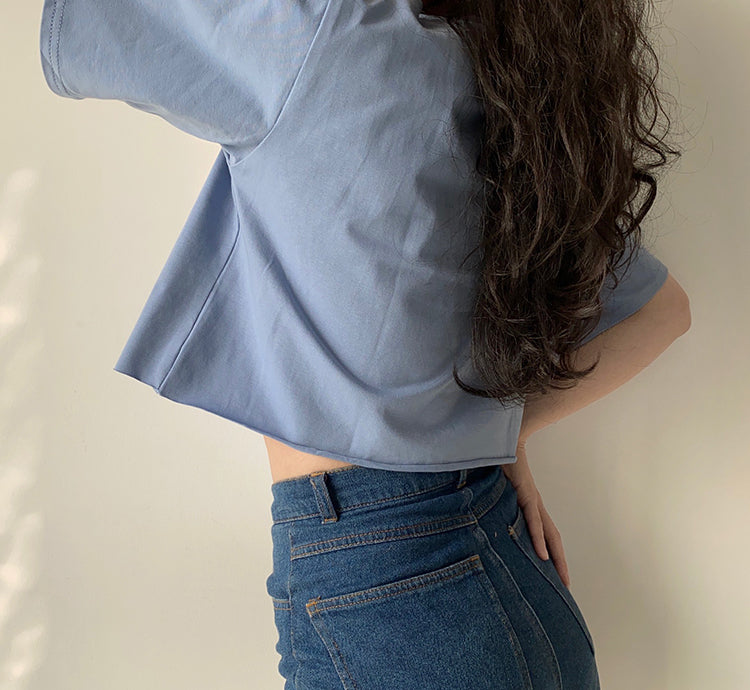 Dance Scene Loose Crop Top – Pellucid