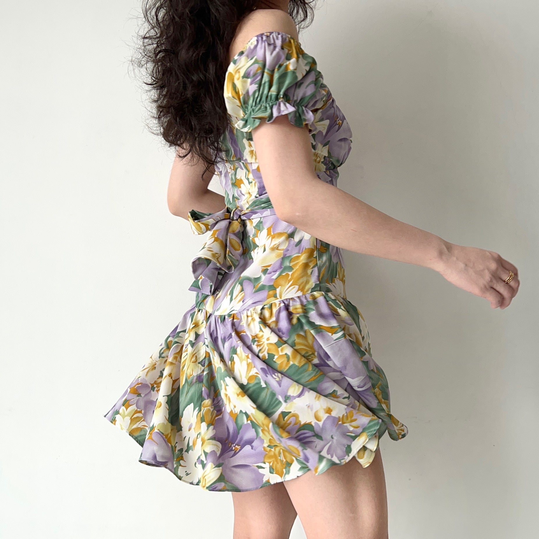 Flora Oil Painting Dress ~ HANDMADE – Pellucid