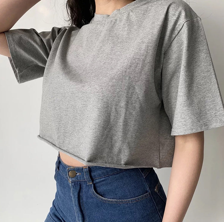Dance Scene Loose Crop Top – Pellucid