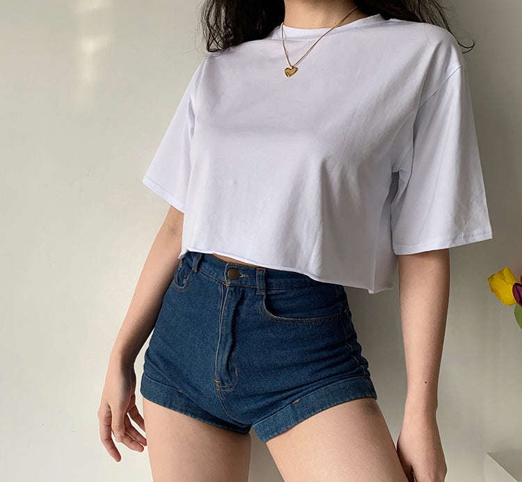 Dance Scene Loose Crop Top – Pellucid