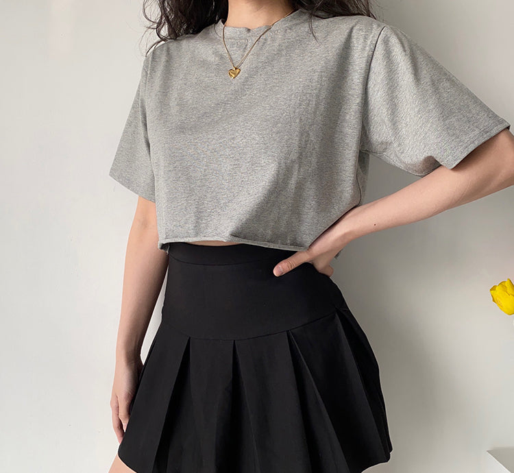 Dance Scene Loose Crop Top – Pellucid